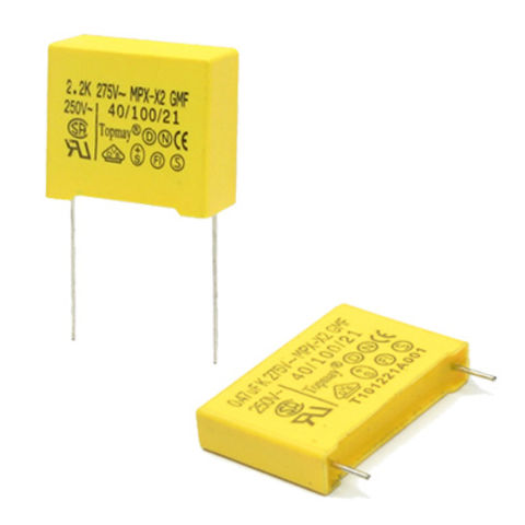 China Polypropylene Film Capacitor with 2.5kV Impulse Voltage and 0. ...