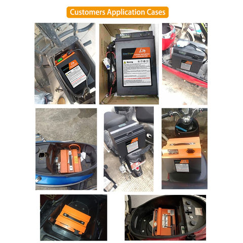 China Lithium battery pack 60V 30Ah motorcycle lithium ion battery pack ...
