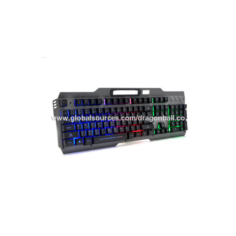 China 104-key Wired Iron Mechanical Keyboard,Gaming Keyboard on Global ...