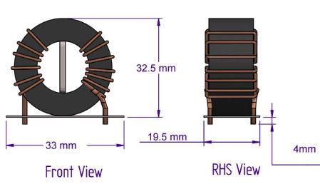 China CMBNC Common Mode Power Line Choke Nanocrystalline on Global ...