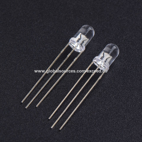 China 8mm bi color components through hole led on Global Sources ...