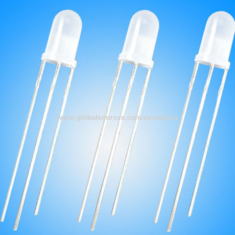 China 8mm bi color components through hole led on Global Sources ...