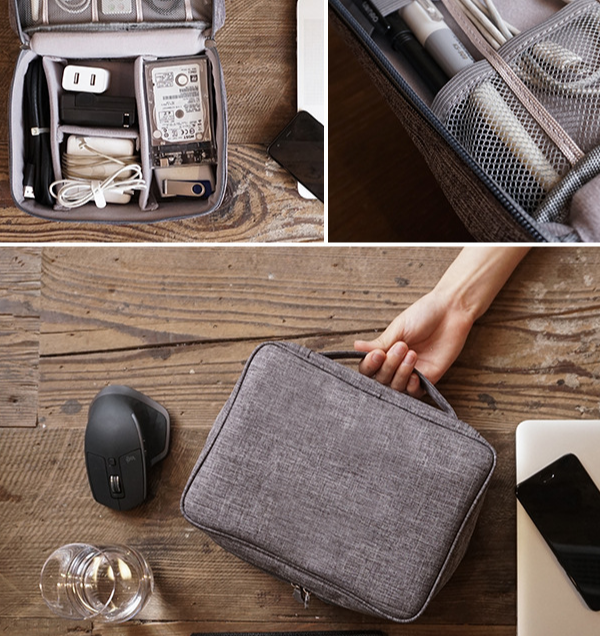 China Digital electronic storage charging treasure multi-function large ...