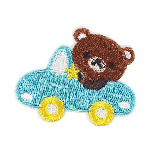 China Embroidered patches custom embroidery thread DIY cloth fabric ...