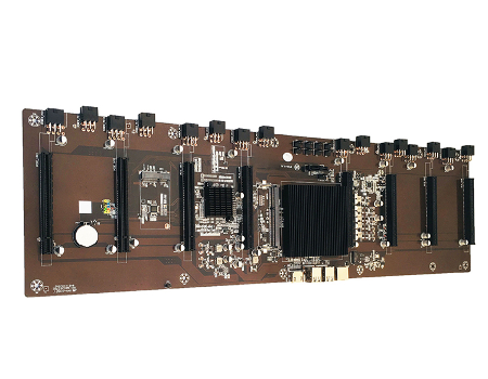 China Mining Motherboard HM65 with 8*PCIE_16 GPU slots on Global ...