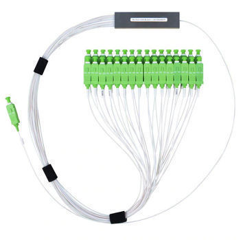 China 1X32 Steel Tube FTTH PLC Splitter With SC/ APC Connector on ...