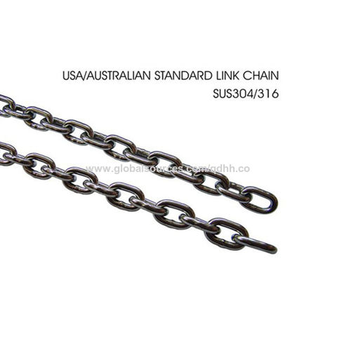 China Australian standard link chain, SUS304 or 316 on Global Sources ...