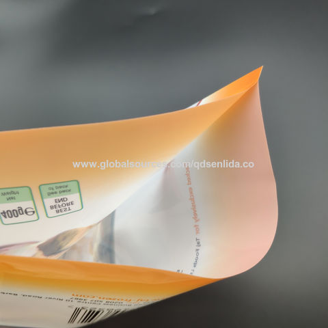 China PA / PE high strength mixed puree food packaging bag for frozen ...