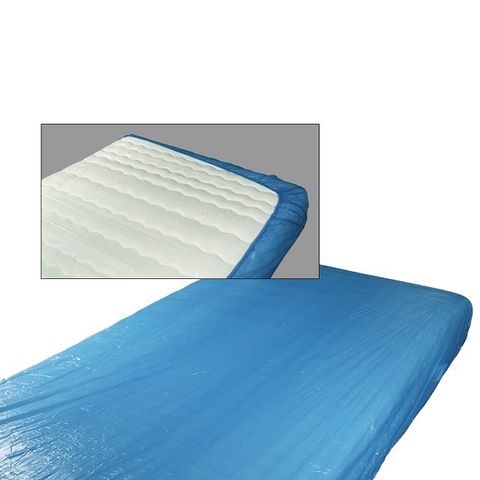 China Disposable Waterproof Hospital Plastic Bed Cover With Elastic ...