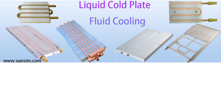 China FSW aluminum liquid cold plate heat sink / fluid cooling/ epoxy ...