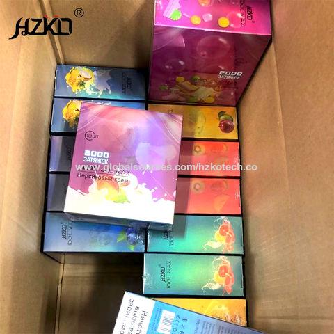 China 2021 Russia Popular disposable electronic cigarette Vape HZKO ...