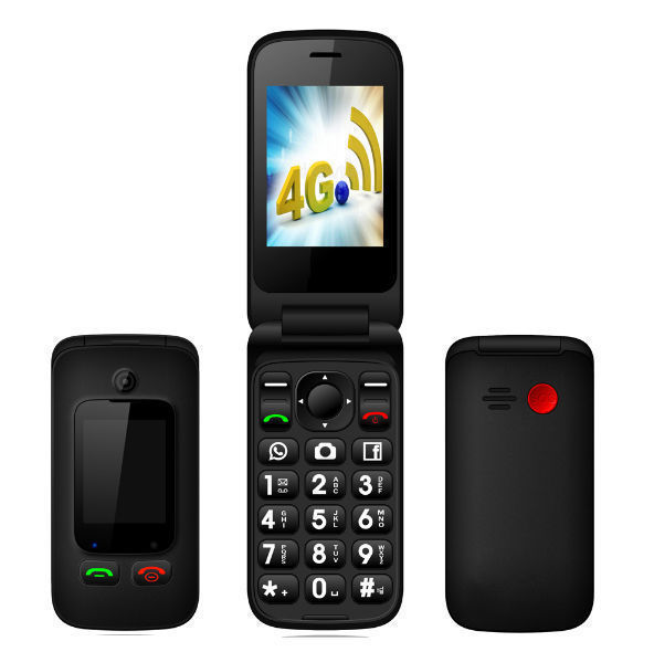 China 2.4 inch GPS tracking senior phone 4G volte unlocked smart ...