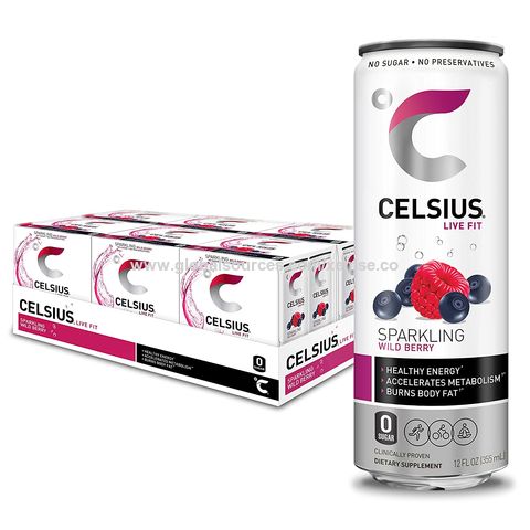 Canada Celsius Energy Drink, Dragonfruit Lime, energy drinks for ...