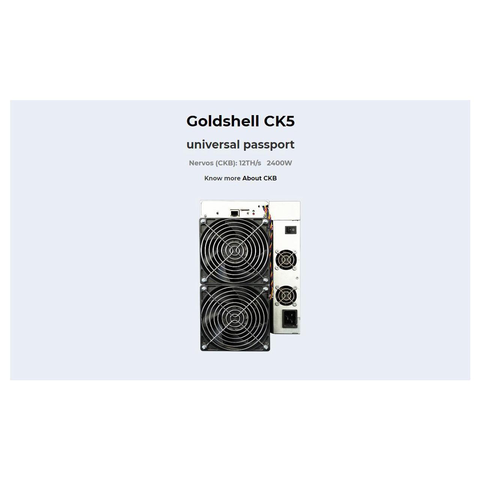 China Goldshell CK5 12T CKB Miner goldshell 2400W ASIC Mining Machine ...