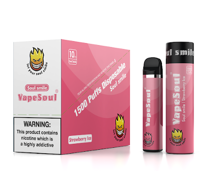 China Top Quality Vape Soul Colorful Disposable Vape Pen 1500 puffs ...