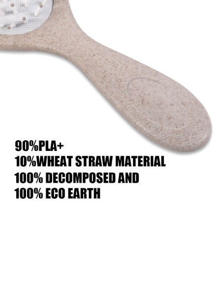 China Wheat Straw Comb Fresh Biodegradable Hairdressing Comb Massage ...