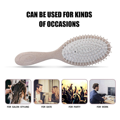 China Wheat Straw Comb Fresh Biodegradable Hairdressing Comb Massage ...