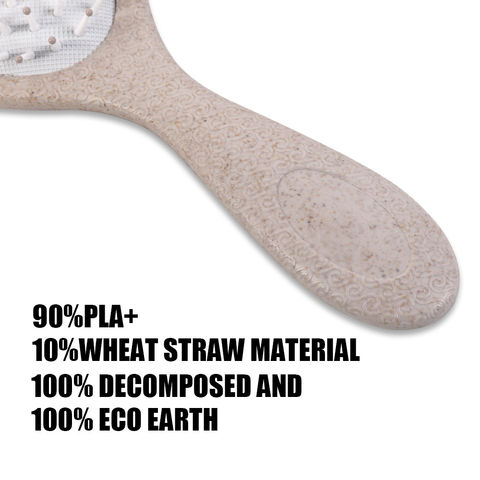 China Wheat Straw Comb Fresh Biodegradable Hairdressing Comb Massage ...