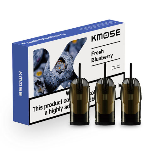 China KMOSE E-Cigarette Cartridges 2ml E-Liquid E-Juice Pod fresh fruit ...