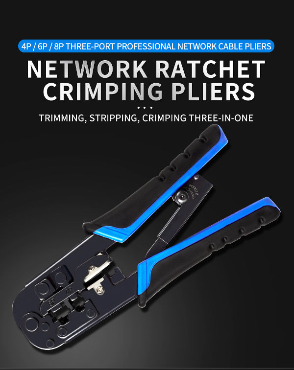 China Network Crimping tool Multifunction Ethernet Network Crimper RJ45 ...