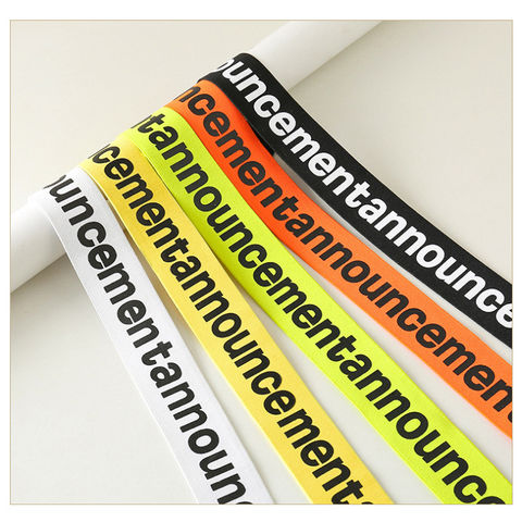 China Custom printed Fashion Label Polyester Woven Knitted underwear ...