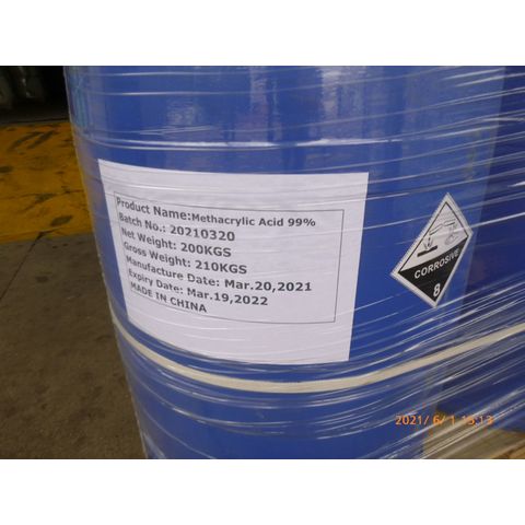 China Sinobio Methacrylic Acid (MAA) with 99% CAS 79-41-4 on Global ...