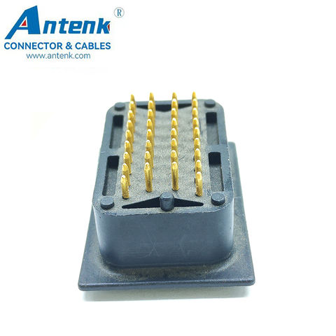 China 34p Straight Male Automobile Connector PCB Mount on Global ...