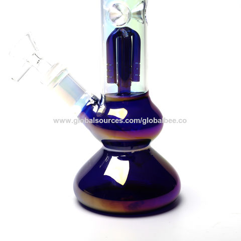 China 11.8 nches Glass Bong with gourd Smoke Pipe Glass Hookah Accept ...