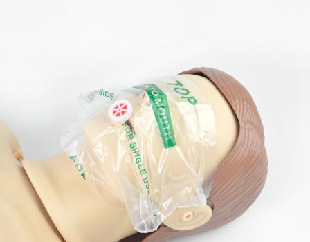 China Disposable Emergency cpr mask cpr face shield mouth to mouth mask ...