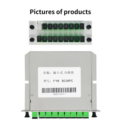 China 1*16 SC/APC connector fiber PLC Cassette type Splitter LGX Box ...