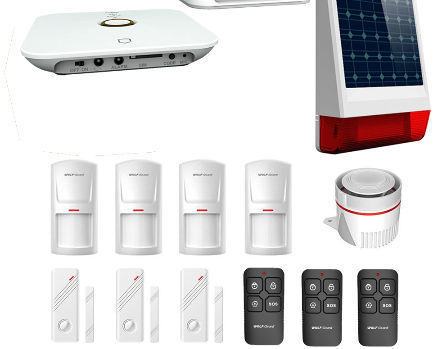 China Smart Life WIFI Zigbee GSM Home Alarm Security System with 100 ...