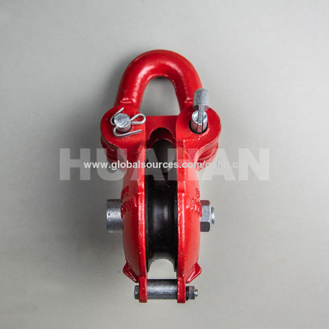 China 1.5 Ton Bail Snatch Block Hoist Rig-ging Shackle Wire Rope 3 ...