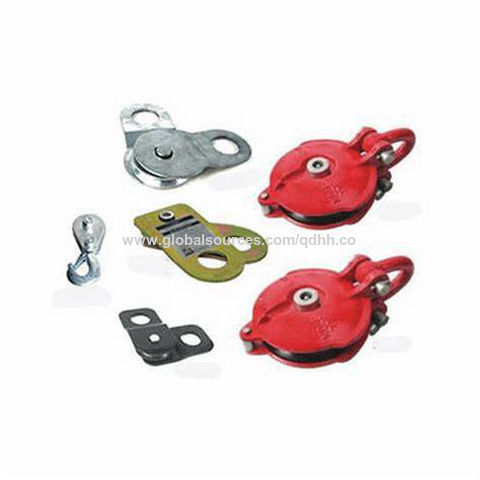 China 1.5 Ton Bail Snatch Block Hoist Rig-ging Shackle Wire Rope 3 ...