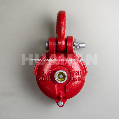 China 1.5 Ton Bail Snatch Block Hoist Rig-ging Shackle Wire Rope 3 ...