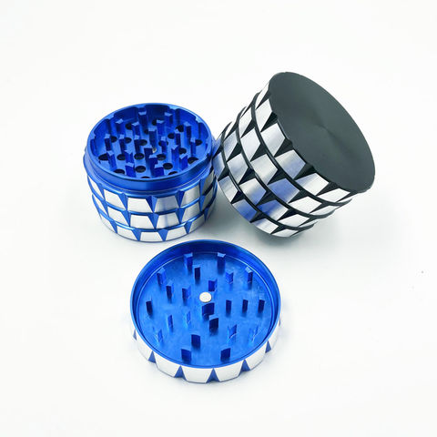 China Wholesale Zinc Alloy Smoke Grinder 4-Layer 63mm Herb Grinder Weed ...