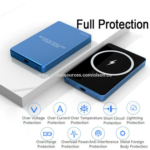 China Magnetic Wireless Chargers Treasure Ultra-thin Magsafe Charger ...