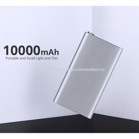 China Aluminium Alloy power bank 10000mAh portable charger on Global ...