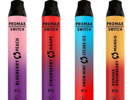 Vmax Switch disposable electronic cigars,5% salt nicotine 1800 Puffs ...