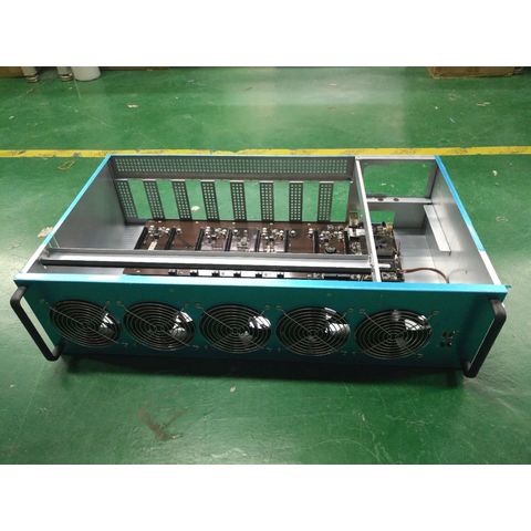 China 6 GPU Graphics Case Mining Miner 220HX 3090 Crypto Coin For ETH ...
