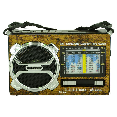 China Portable Radio with FM,AM,SW Radio, MP3 Player Function, Can Read ...