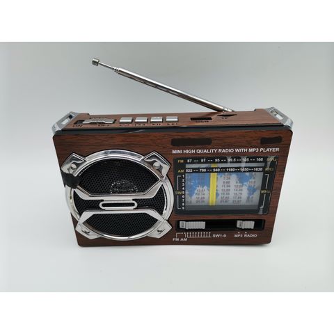 China Portable Radio with FM,AM,SW Radio, MP3 Player Function, Can Read ...