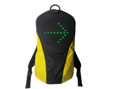 Safety backpack for Cycling with Rear Led Signal Indicators reflective ...