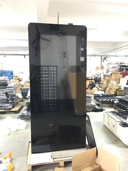 Ticket printer and barcode scanner kiosk 43 inch outdoor display ...