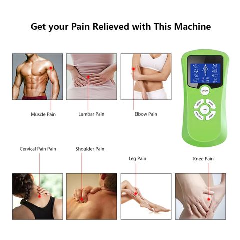 China Tens unit Neck Back Pain Relief Electronic Pulse Massager TENS ...