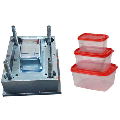 China New design custom plastic injection mold for food contain on ...