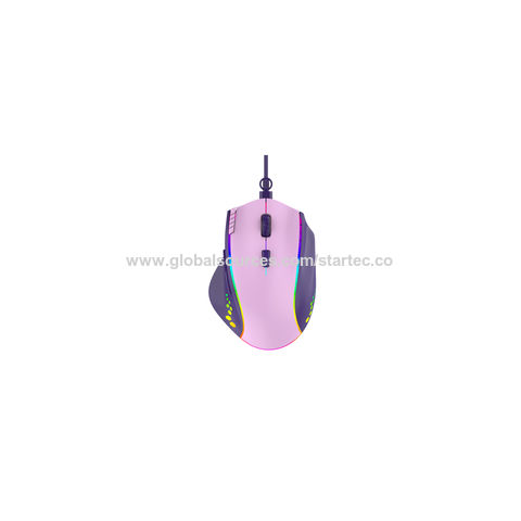 China Gaming Mouse Big Size Private Purple Color Ergo Design ST-GM386 ...