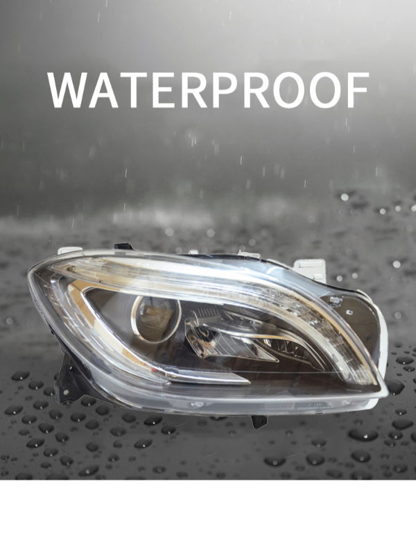 China 1668205459/5559 ML166 Car Front Hid Xenon Headlights For benz on ...