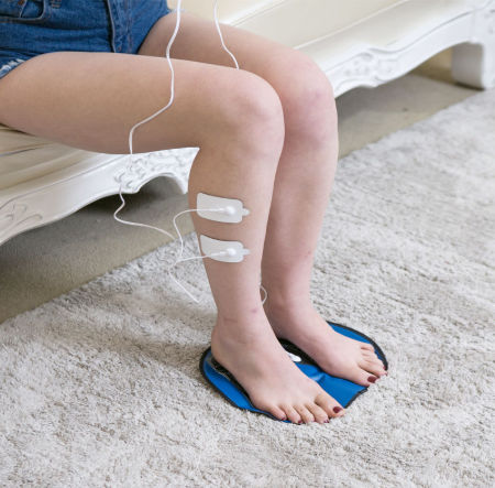 China TENS UNIT EMS Foot Massager Tens Blood Circulation Machine Muscle ...