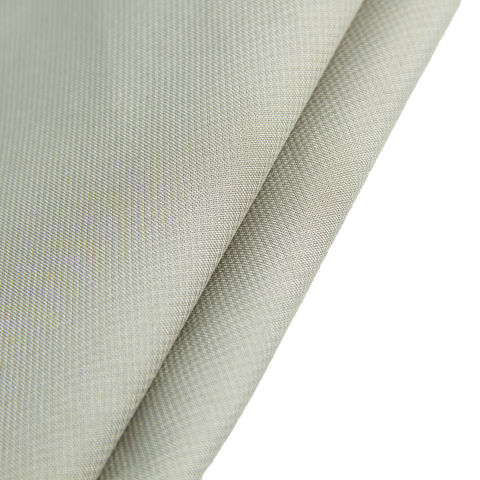 China Thick silver coated mesh knitted EMF shielding fabric on Global ...
