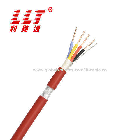 China 1.0MM red cable jackets thickness enhanced LPCB approval fire ...